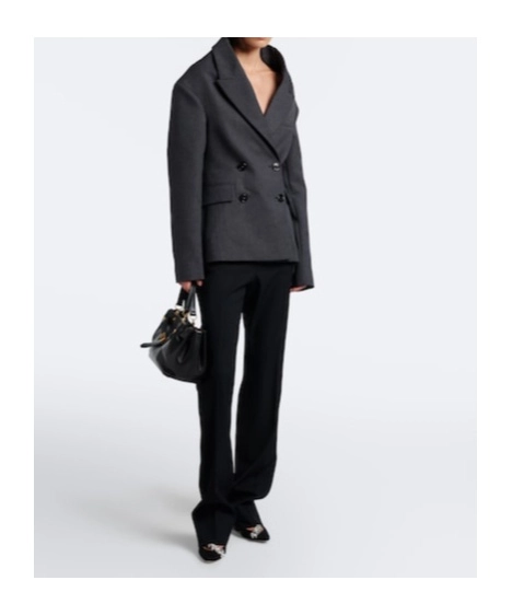 Balenciaga Wool Straight Pants