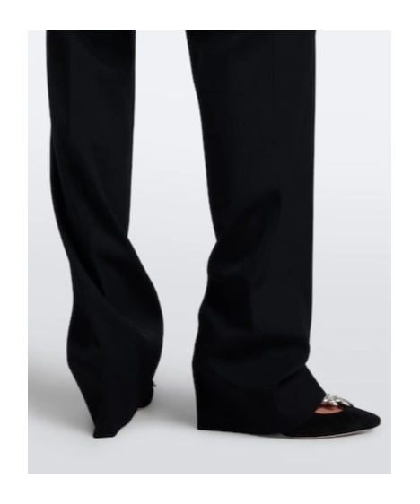 Balenciaga Wool Straight Pants