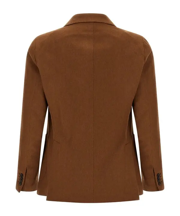 Tagliatore Double-breasted Patch-pocket Jacket