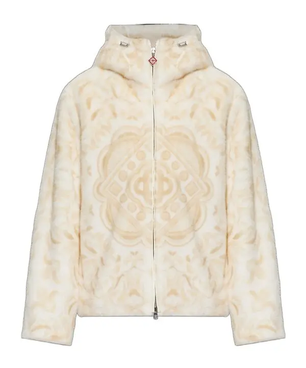 Casablanca Faux-fur Hooded Jacket