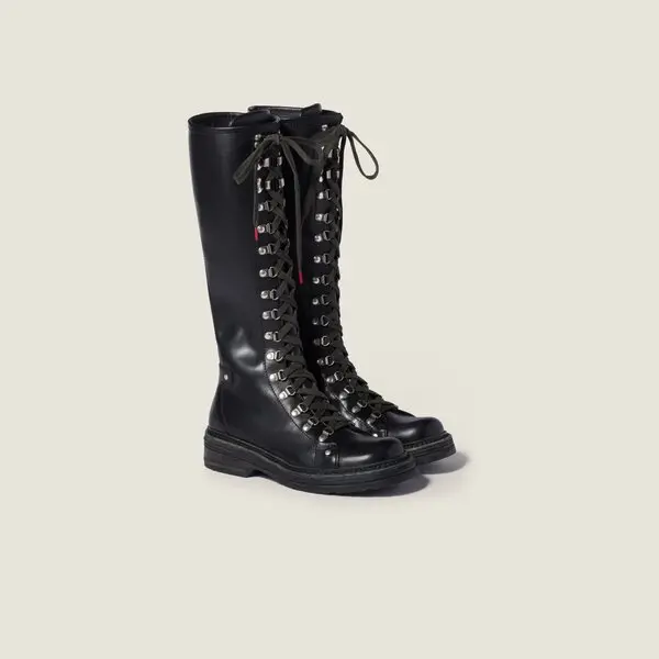 Miu Miu Leather Boots