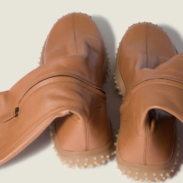 Miu Miu Logo Boots