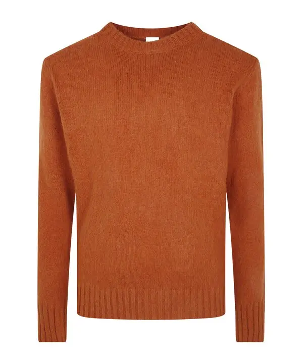 Aspesi Ribbed Knit Sweater - Brown