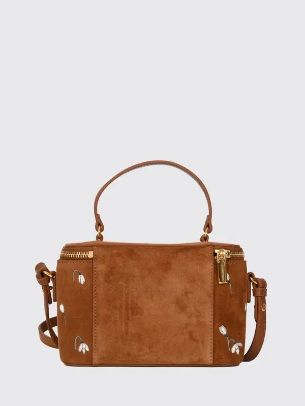 COCCINELLE Beat Generation Mini Bag In Suede With Embroidery