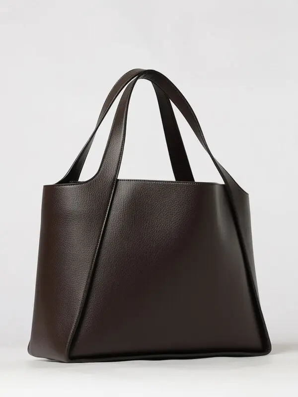 Stella McCartney Perforated Logo Handbag - Brown