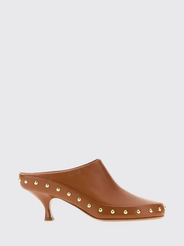 Chloé Heeled Sandal - Brown
