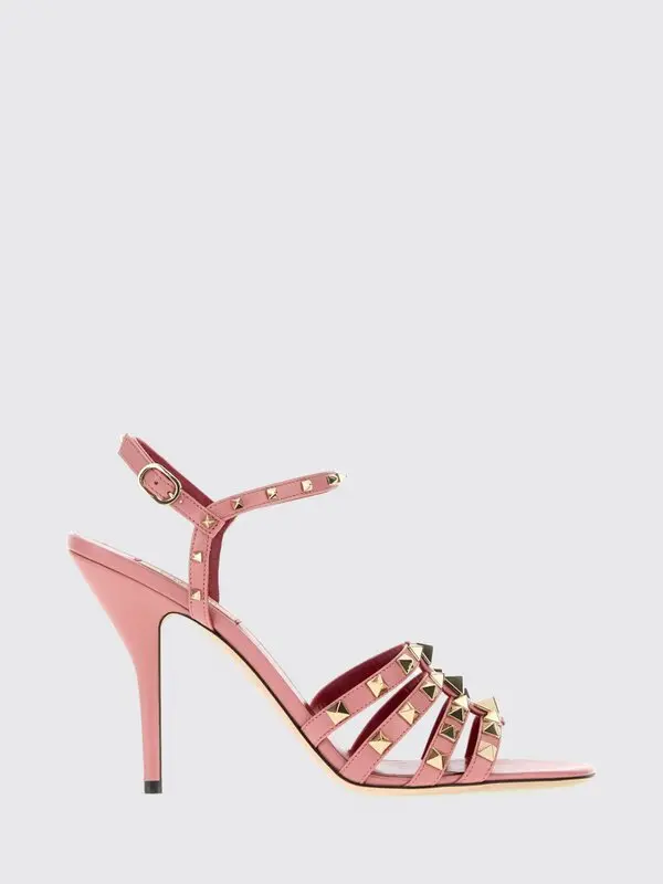 Valentino Garavani Rockstud High-heeled Sandals - Pink