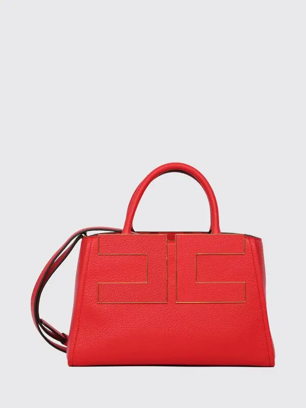 Elisabetta Franchi Flared Tote Bag - Red