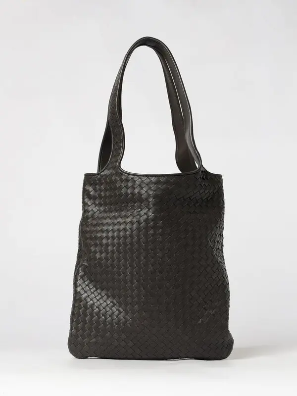 Bottega Veneta Veneto Intrecciato Nappa Leather Tote Bag - Ebony