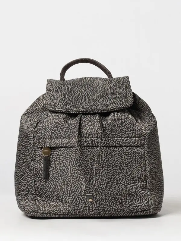 Borbonese Backpack - Mud