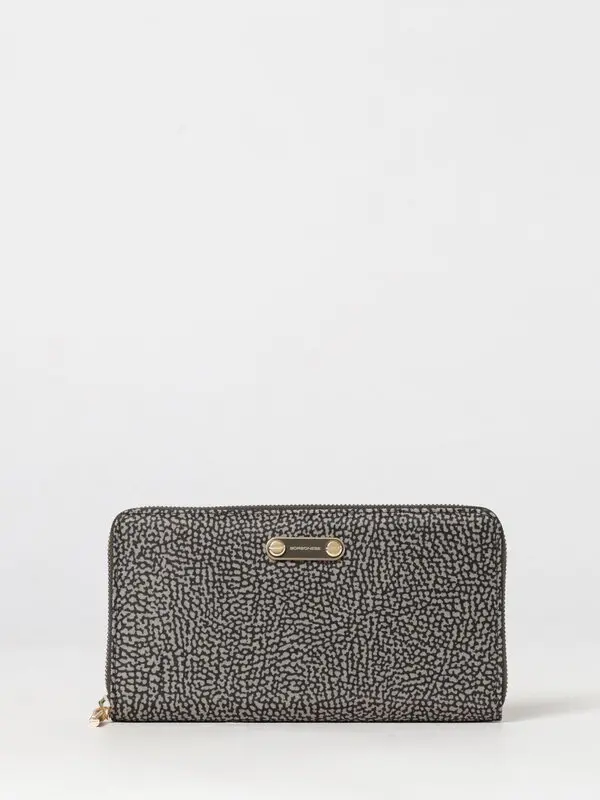 Borbonese Wallet - Mud
