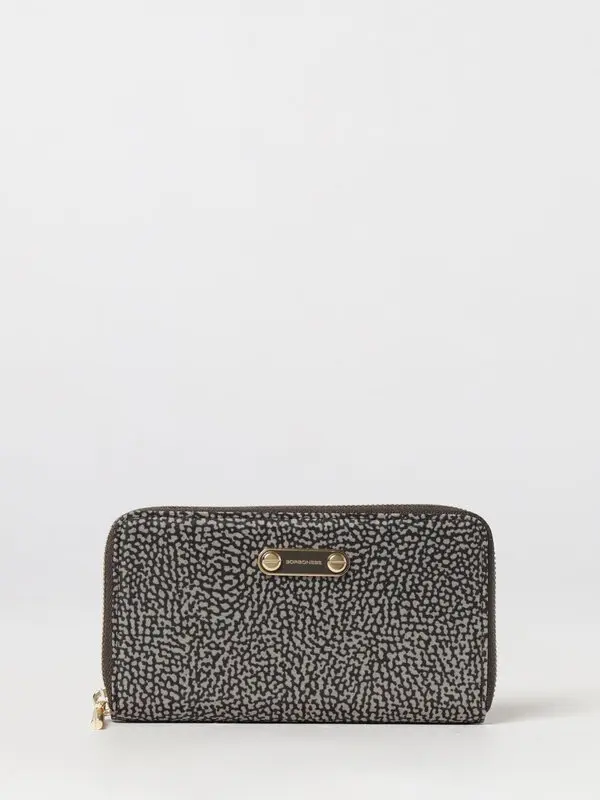 Borbonese Wallet - Mud