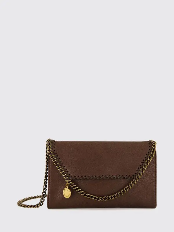 Stella McCartney Falabella Wallet On Chain Bag - Brown