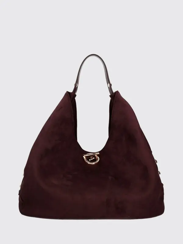 Liu Jo Gerona Large Hobo Bag In Velvet - Violet
