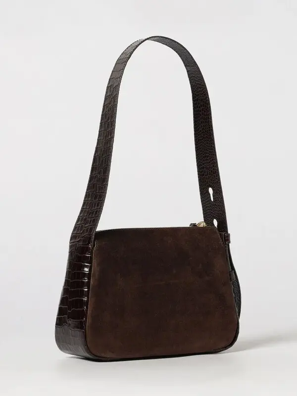 Tory Burch Suede Shoulder Bag - Brown