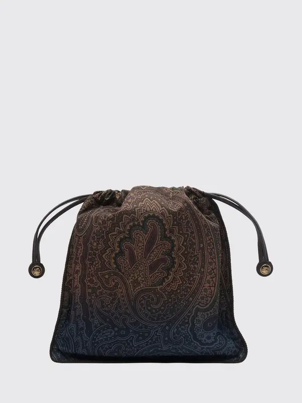 Etro Mini Nylon Bucket Bag