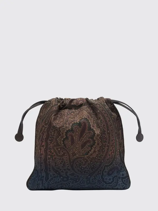 Etro Mini Nylon Bucket Bag