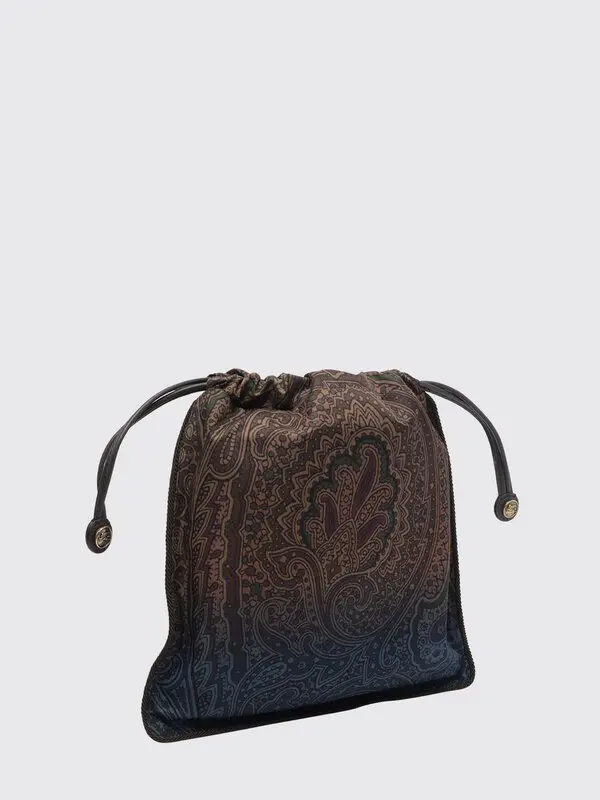 Etro Mini Nylon Bucket Bag