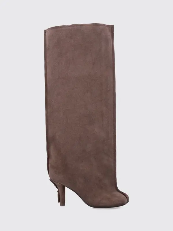 MAISON MARGIELA Knee-high Suede Boots - Brown