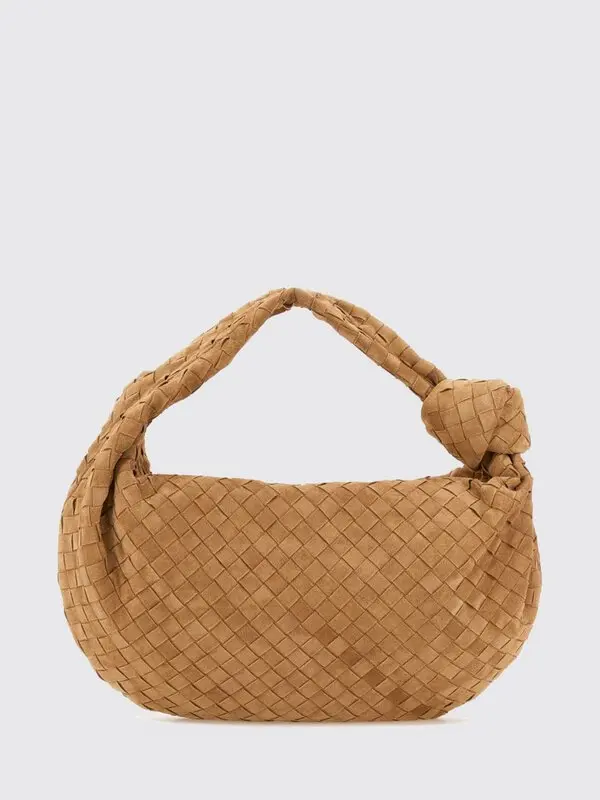 Bottega Veneta Jodie Intrecciato Shoulder Bag With Knot Detail - Brown