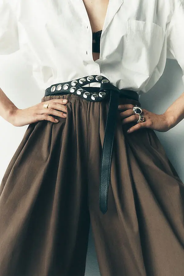 Anthropologie Barrel Trouser Pants