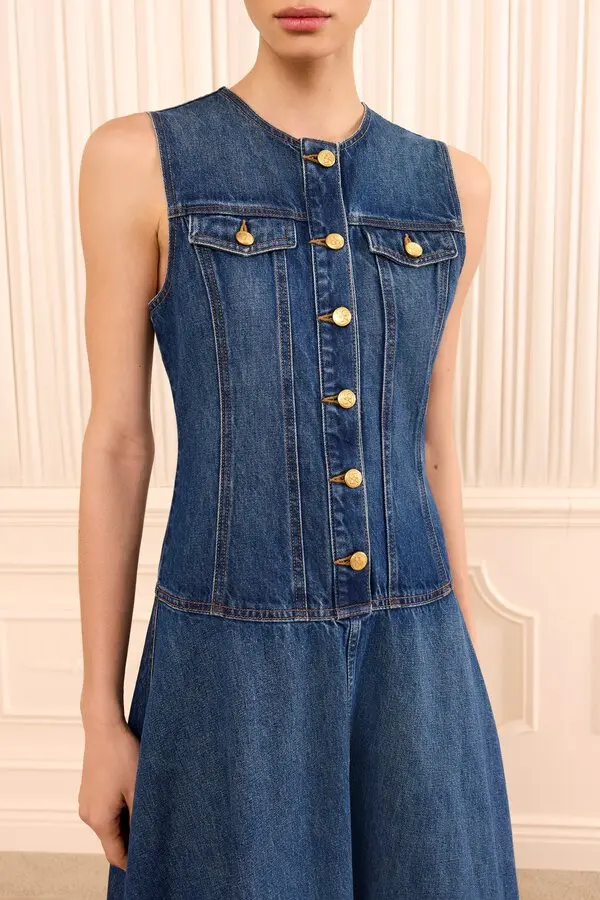 Ulla Johnson The Odella Denim Dress