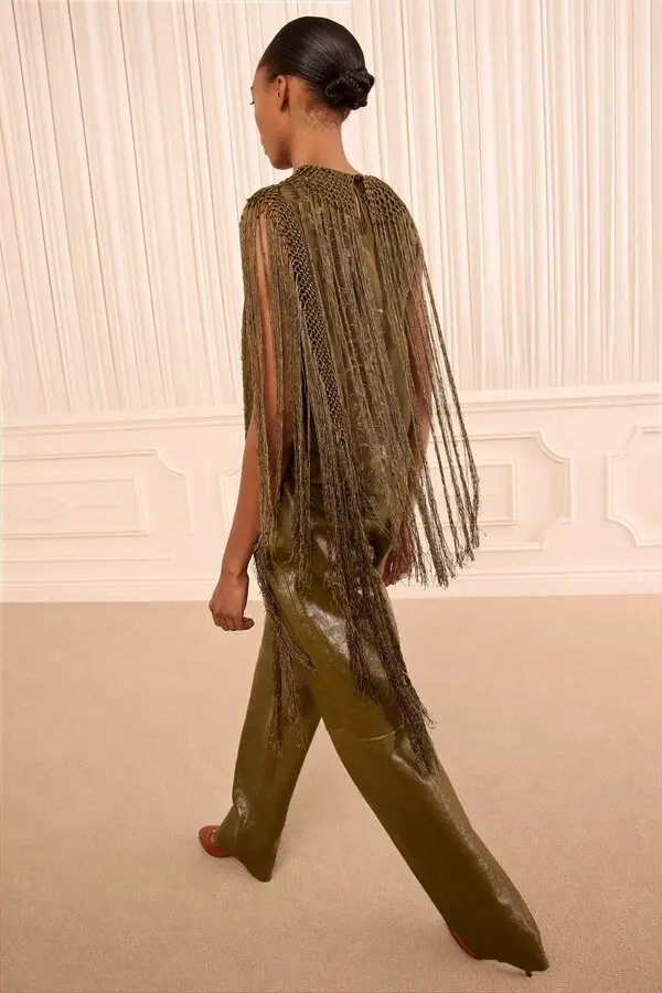 Ulla Johnson Willa Silk Fringe Top