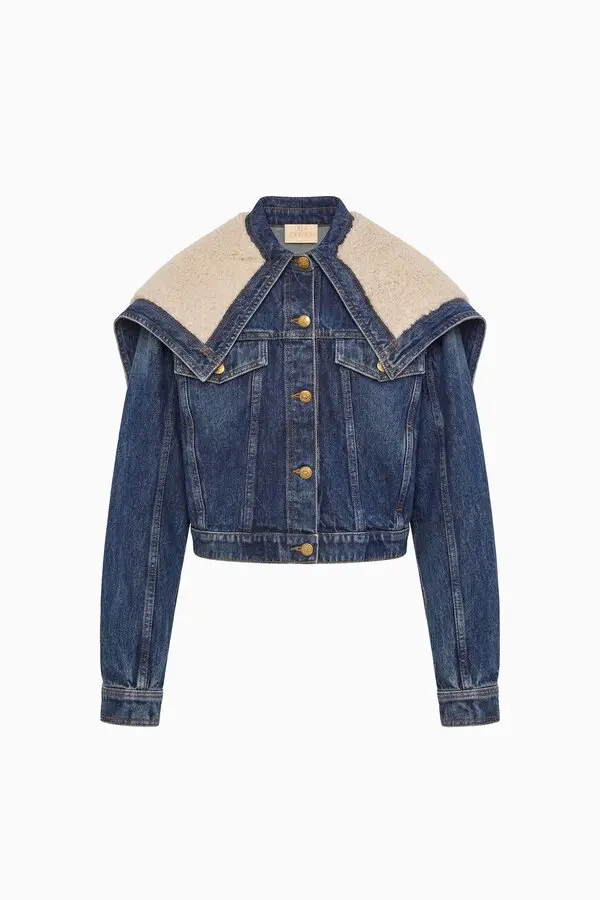 Ulla Johnson The Sybil Denim Jacket - Nile
