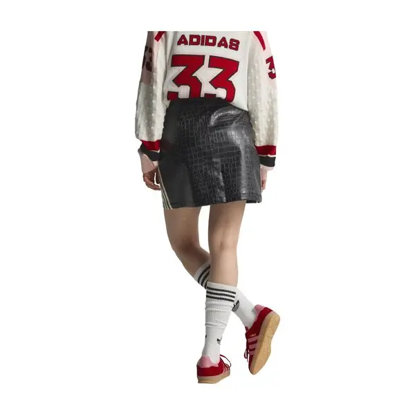 Adidas Pleather Mini Skirt