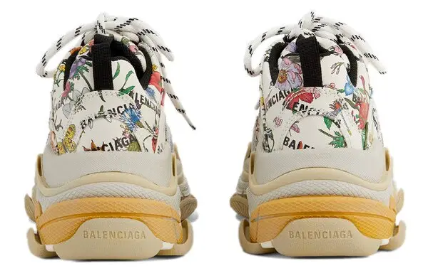 Balenciaga Gucci X The Hacker Project Triple S 'flora Print