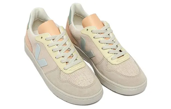 VEJA V-10 Suede 'sable Menthol-multico