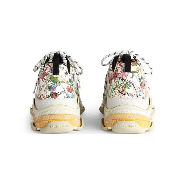 Balenciaga X Gucci Triple S Sneakers 'the Hacker Project Floral