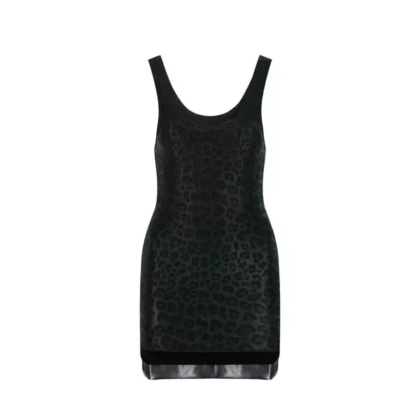 ÚCHÈ Leopard Mini Dress