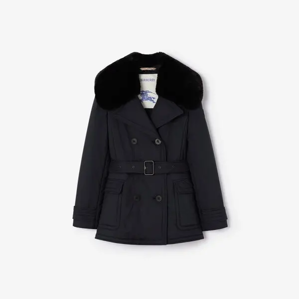 Burberry Hertford Trench Jacket - Navy