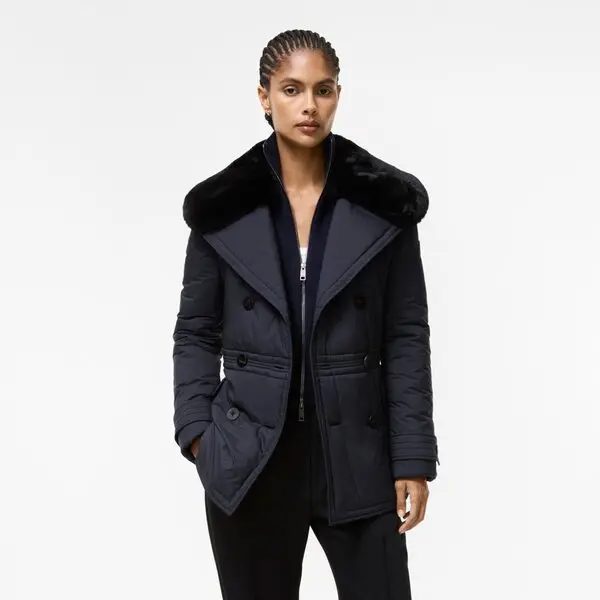 Burberry Hertford Trench Jacket - Navy