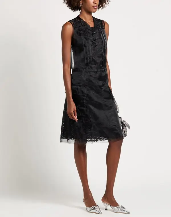 MAISON MARGIELA Mini Dress Size Polyester, Cotton, Polyamide - Black