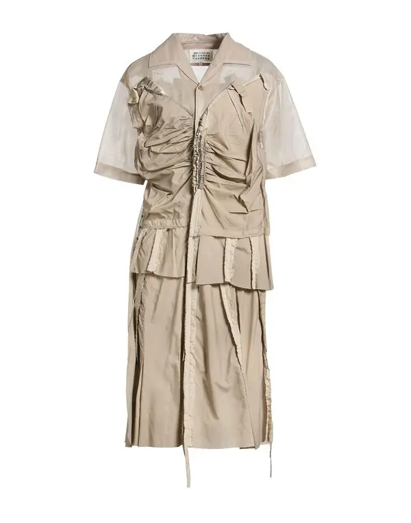 MAISON MARGIELA Midi Dress Size Polyester, Viscose