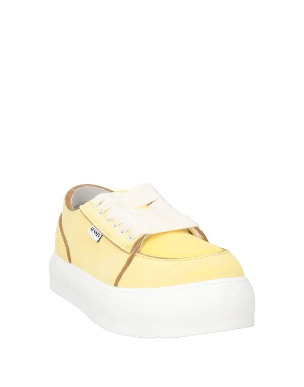 Sunnei Pastel Leather Sneakers