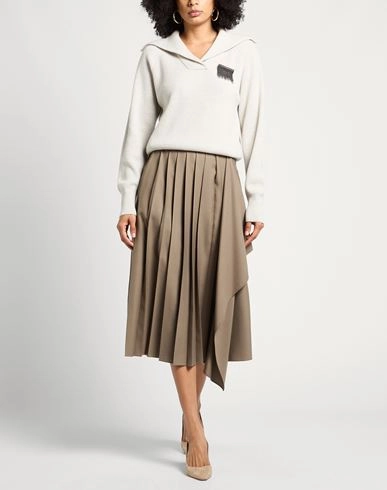 Brunello Cucinelli Sweater Light Size Cashmere, Brass, Leather