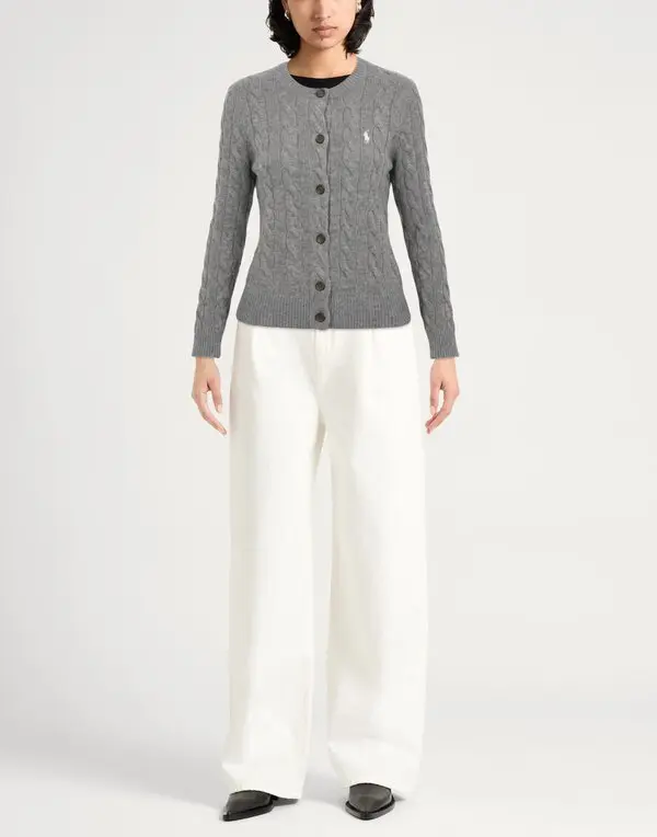 Polo Ralph Lauren Wool And Cashmere Cardigan - Grey