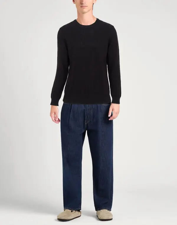 Hugo Sweater Sand Size Cotton - Black