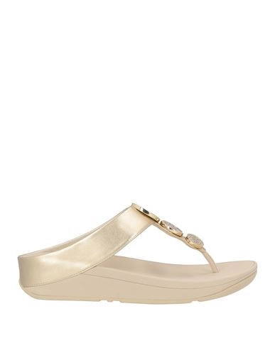 Fitflop Thong Sandal Platinum Size Synthetic Material