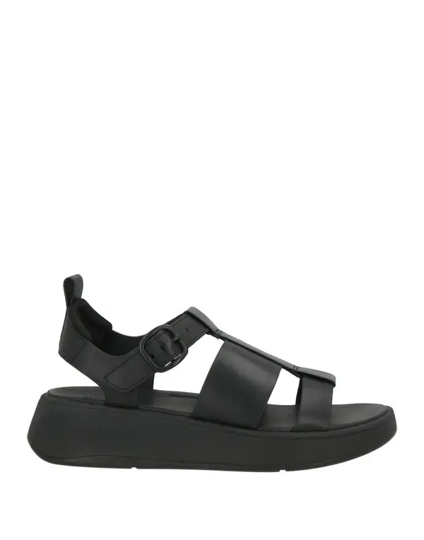 Fitflop Sandals Size Leather - Black