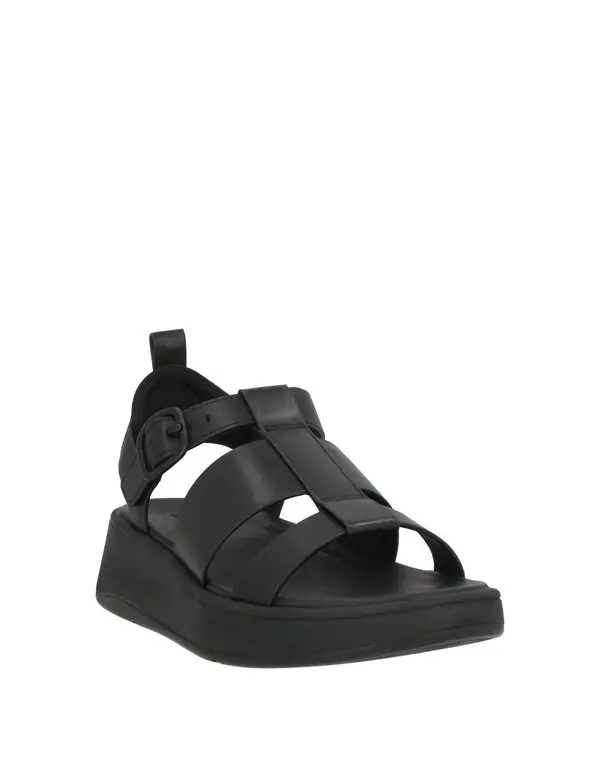 Fitflop Sandals Size Leather - Black
