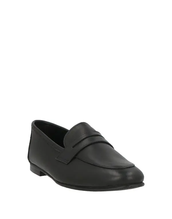 DIVINE FOLLIE Leather Penny Loafers