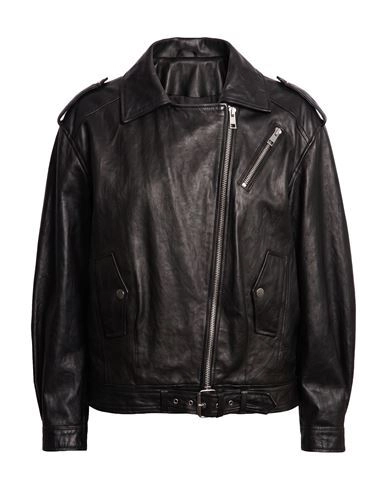 STREET LEATHERS Jacket Size Leather - Black