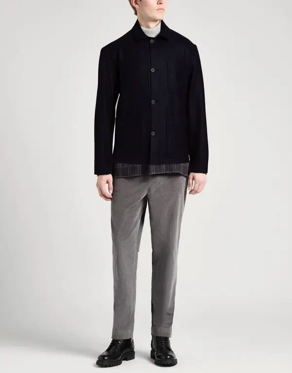 DRUMOHR Jacket Charcoal Size Virgin Wool - Blue