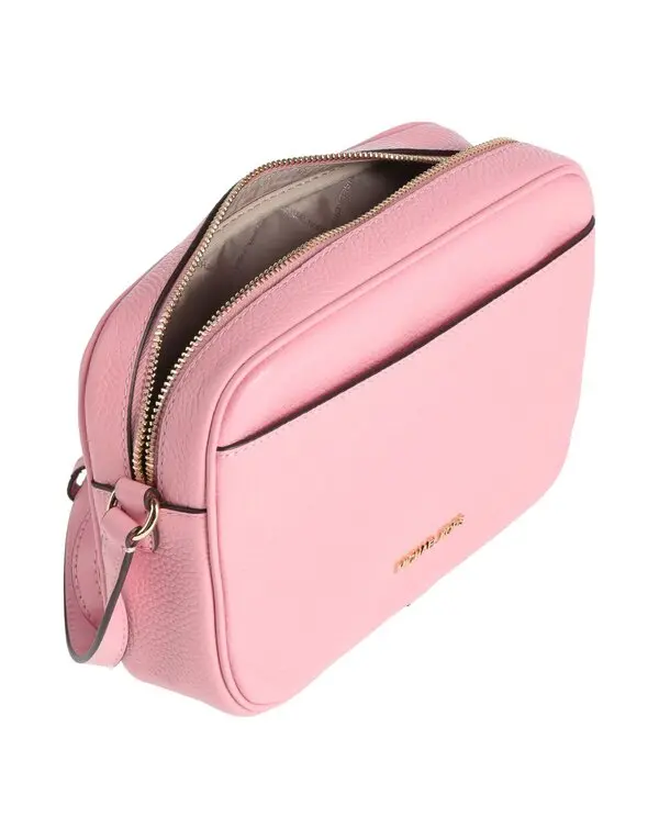 Michael Kors Leather Cross Body Bag - Pink