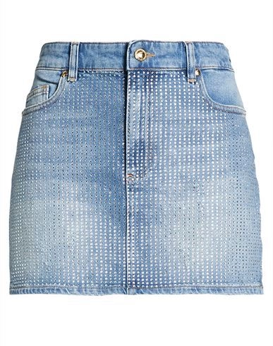 Just Cavalli Denim Skirt Size Cotton, Elastane