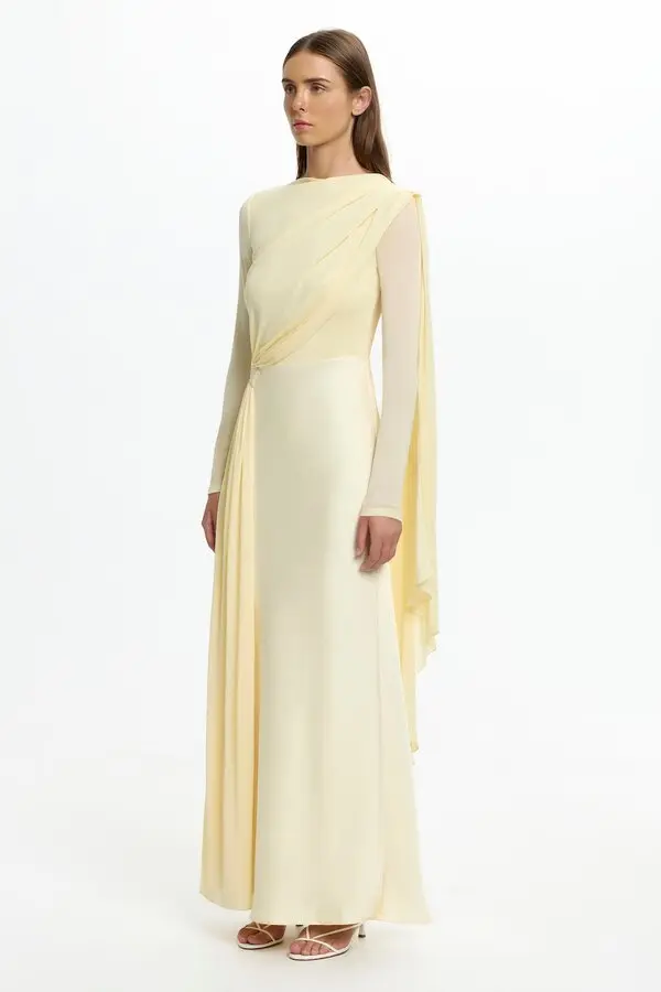 Significant Other Adelaide Long Sleeve Maxi Dress